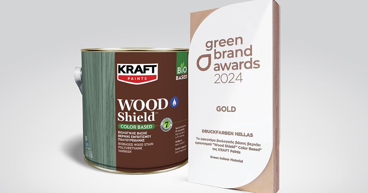 Gold Award for KRAFT Paints at the Green Brand Awards 2024 - KRAFT Paints